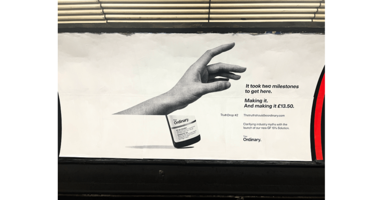 The Ordinary – The Tube Ad Critic